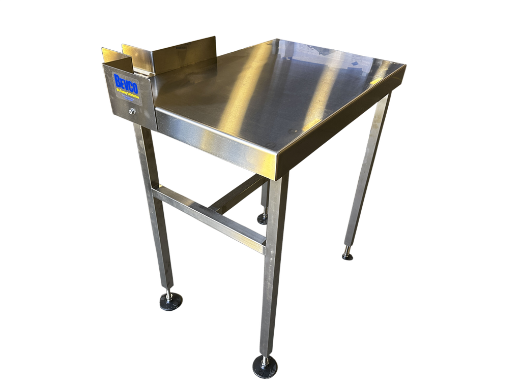 Ergonomic Hand Pack-Off Tables for Packaging Lines | Bevco – Bevco ...