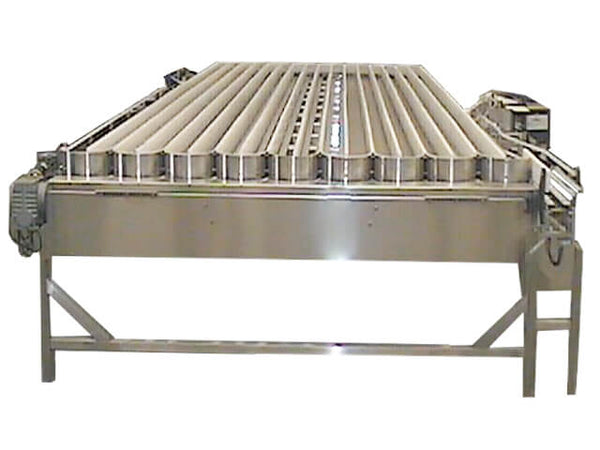 Dwell Tables for FIFO Conveyor Systems | Bevco – Bevco Sales International