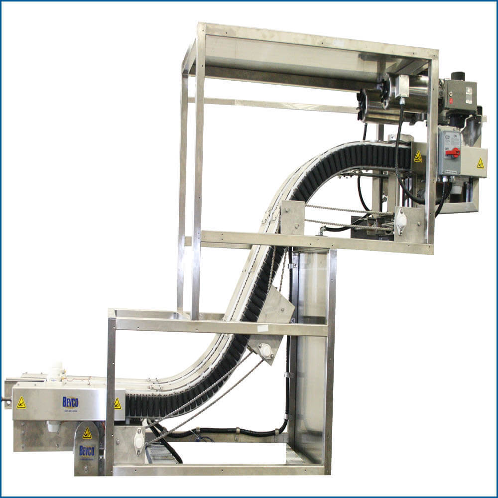 Elevator/Lowerator Systems for Container Handling | Bevco – Bevco Sales ...